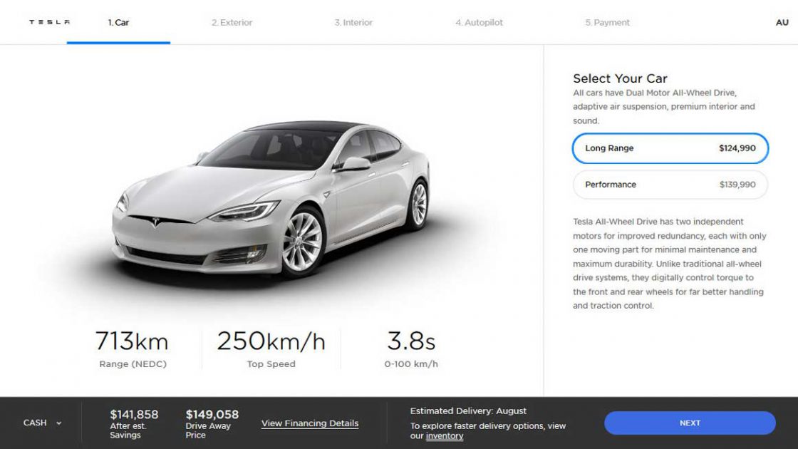 Tesla drops price for Model S and Model X in Australia
