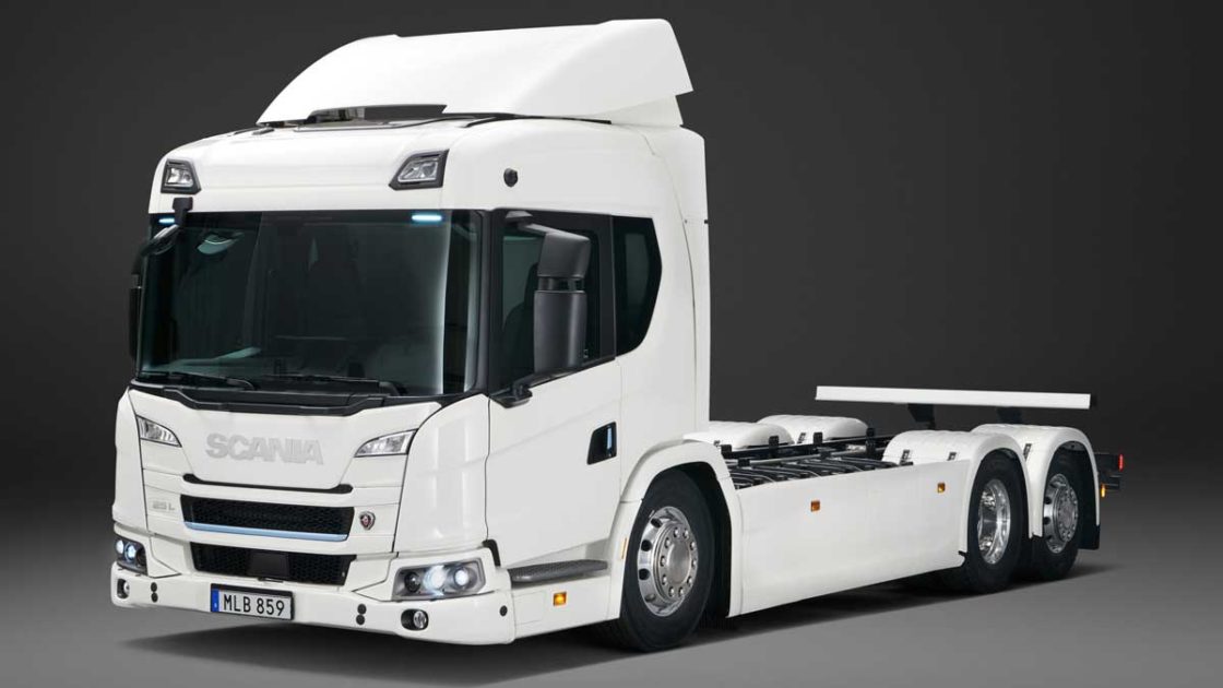 Scania launches 250km-range fully electric truck