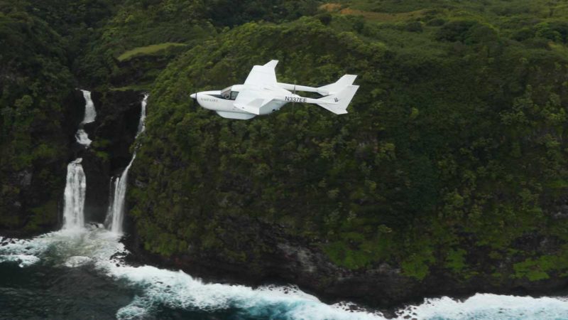 Ampaire hybrid electric aircraft runs first flight trials over Hawaii