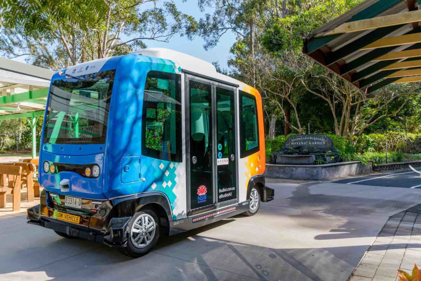 Automated BusBot begins driverless trials in Coffs Harbour