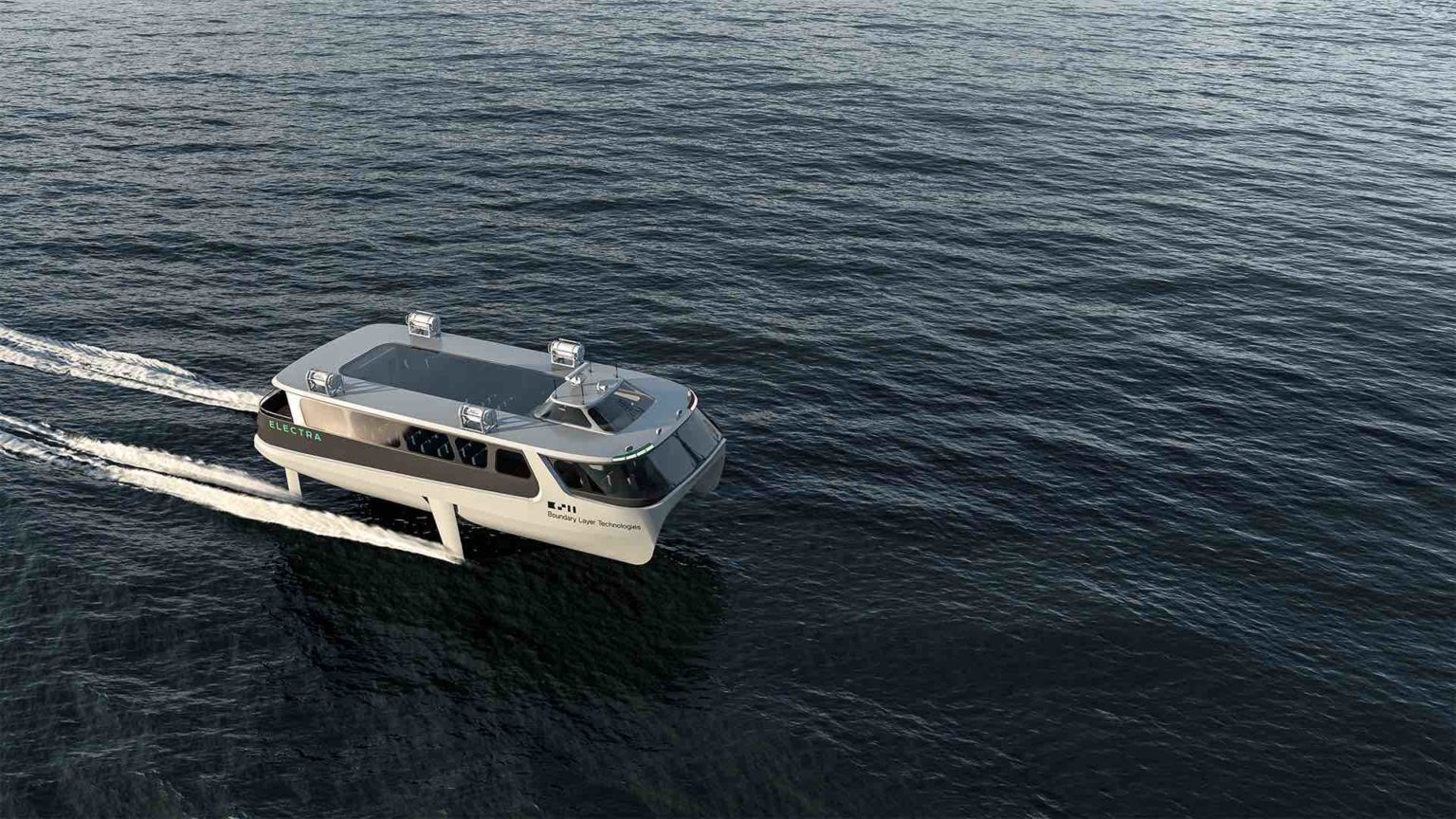 New electric hydrofoil ferry unveiled with 100 nautical miles range