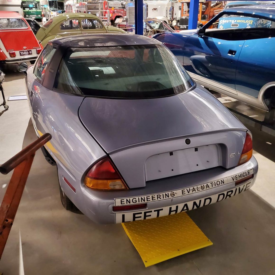 Rare GM EV1 electric car spotted at Australian auto museum