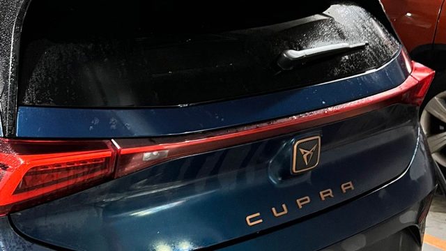 All-electric Cupra Born spotted charging "in the wild" on Sydney roads