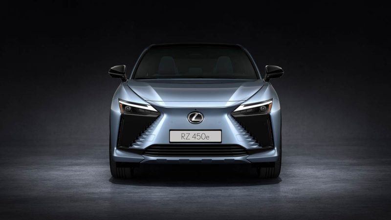 Lexus 450e unveiled: Toyota bZ4X luxury cousin gets yoke steering wheel