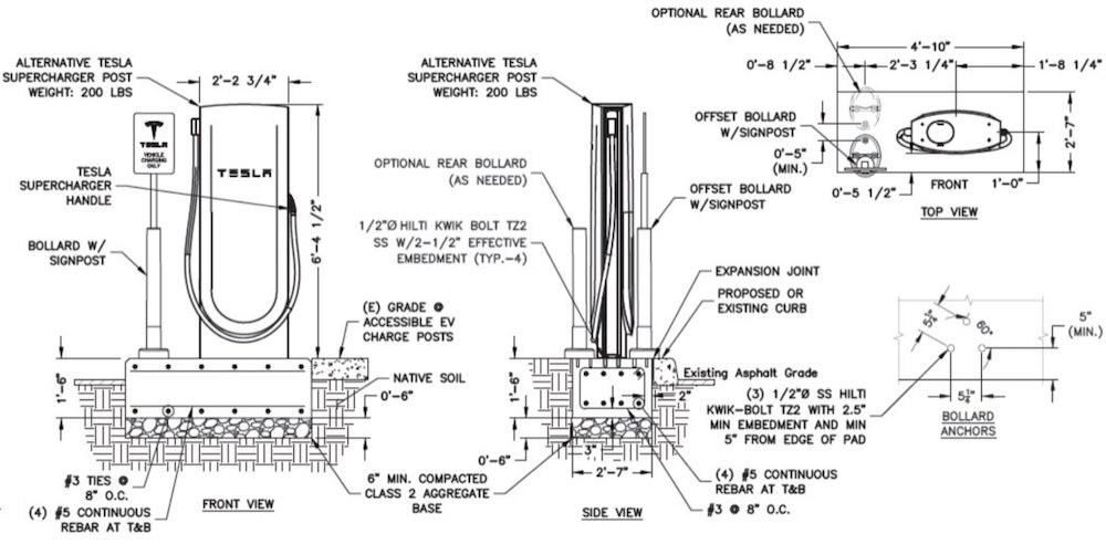 Tesla V4 supercharger: Details emerge of taller, faster EV charger