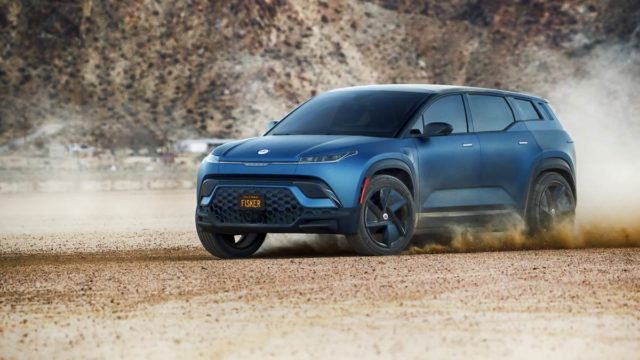First Fisker Ocean electric SUV rolls off the production line