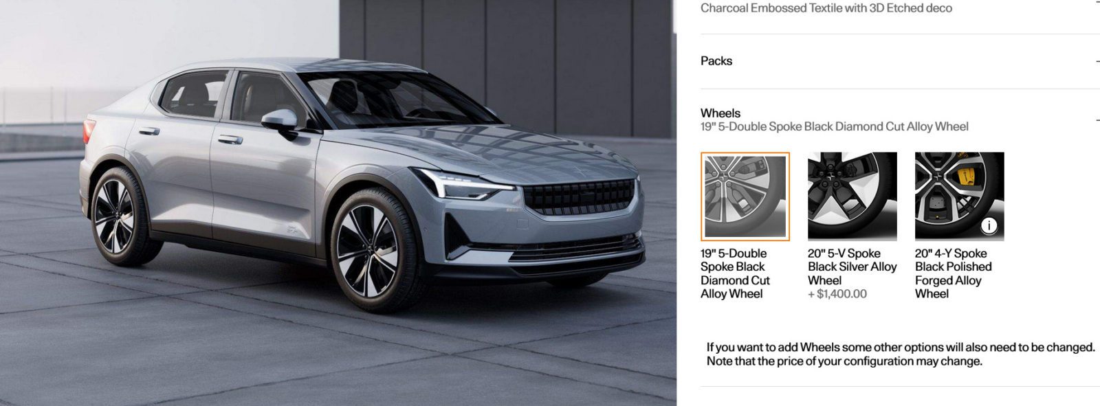 Spot the difference: Polestar 2 prototype hints at 2023 design refresh