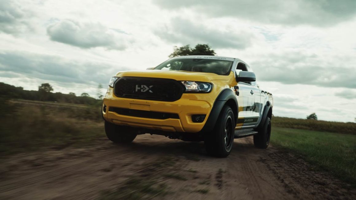 First drive in Australia's hydrogen fuelled Warrego utility