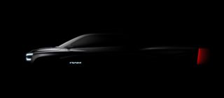 Dodge Ram teases image of first electric ute to be unveiled in January
