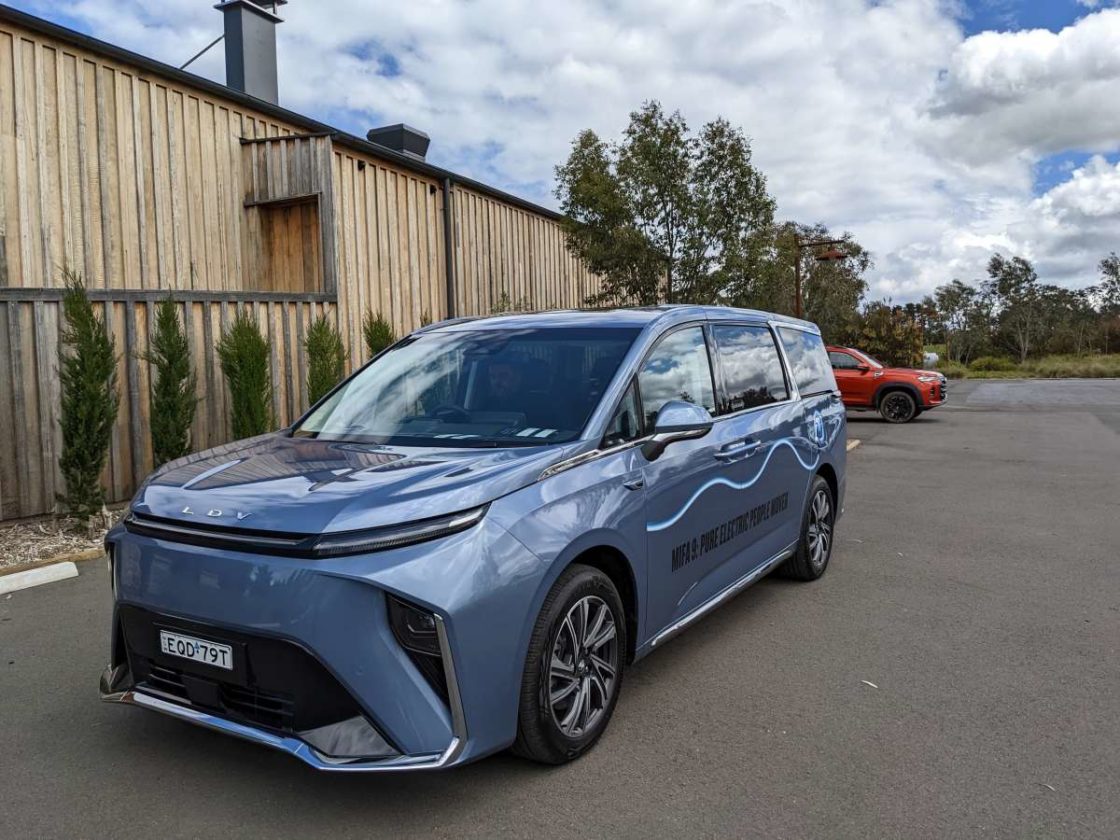 Even luxury people movers are now going electric in Australia