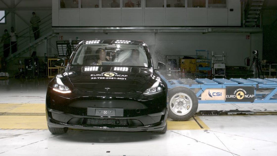 Tesla Model Y wins 2023 safety award with "near-perfect safety rating"