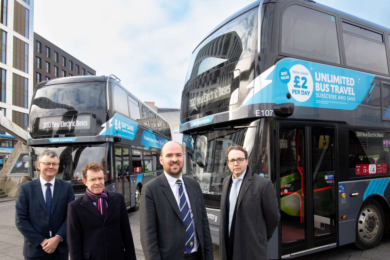British bus operator invests £150 million in 300 UK-made electric buses