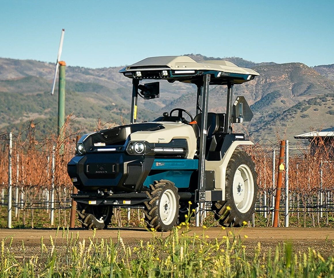 "Driver optional" electric tractors begin rolling off production line in US