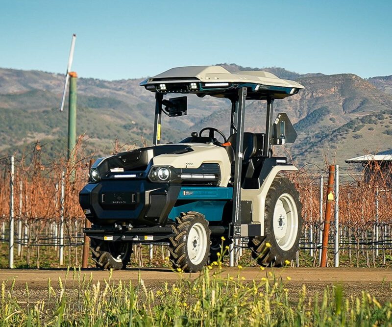 "Driver optional" electric tractors begin rolling off production line in US