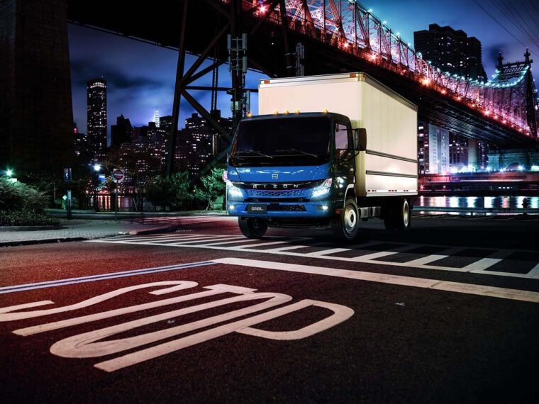 Daimler debuts new Rizon brand for electric trucks for last mile and ...