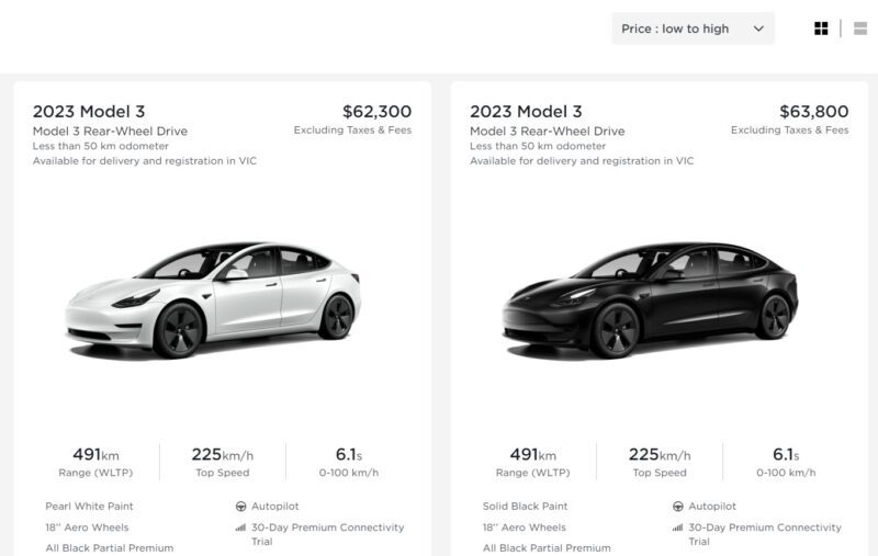 Tesla's local inventory boosted as more ships arrive with new EVs