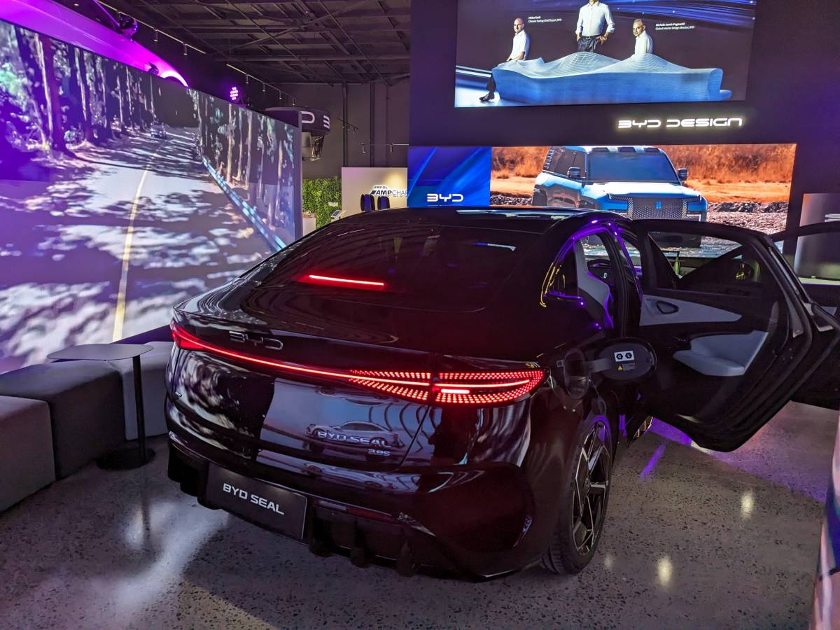 BYD Seal owners receive a much anticipated OTA update