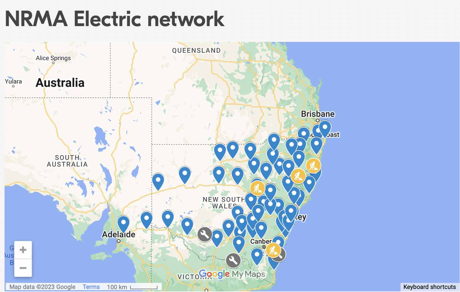 NRMA begins billing for EV fast chargers this week, entire network ...