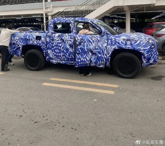 New photos emerge of upcoming BYD electric ute, revealing new details