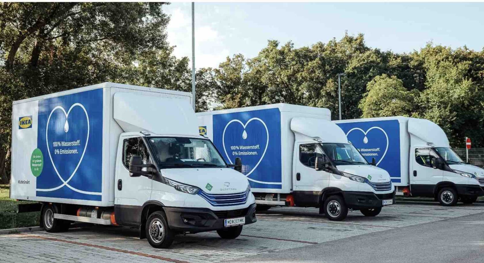 Ikea adds five hydrogen trucks to growing fleet of electric delivery ...