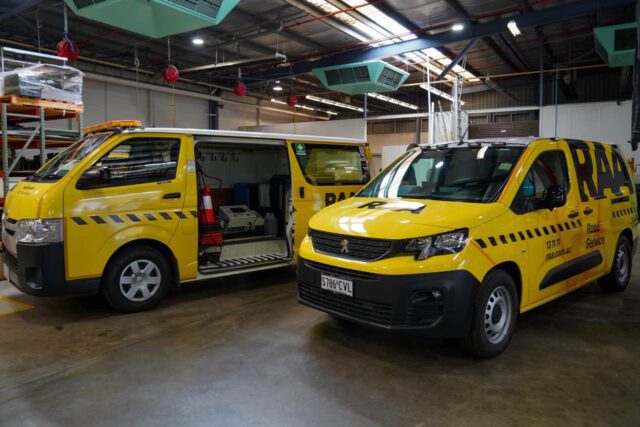 RAA unveils new electric patrol van and 7kW mobile EV charger