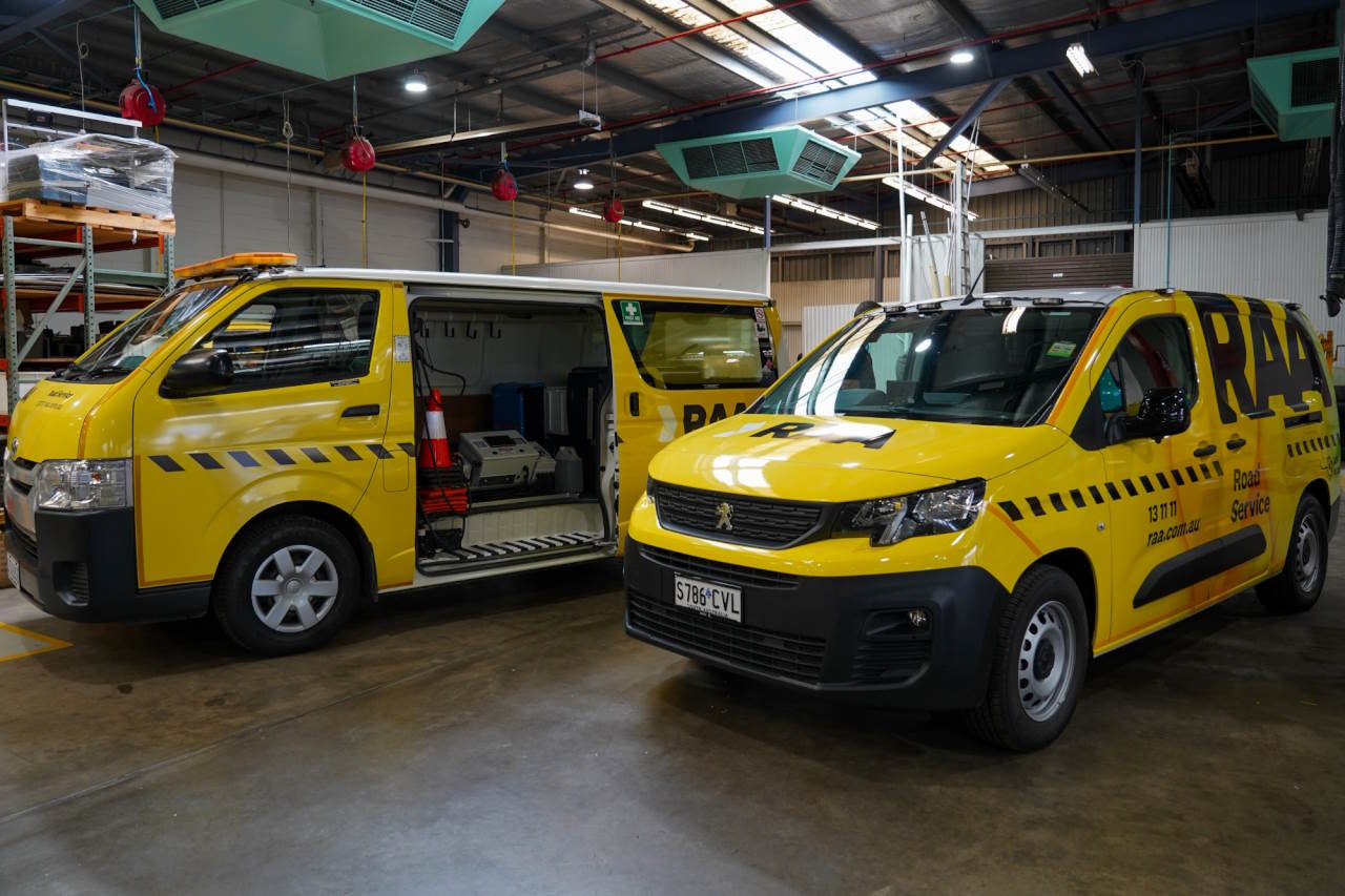RAA unveils new electric patrol van and 7kW mobile EV charger