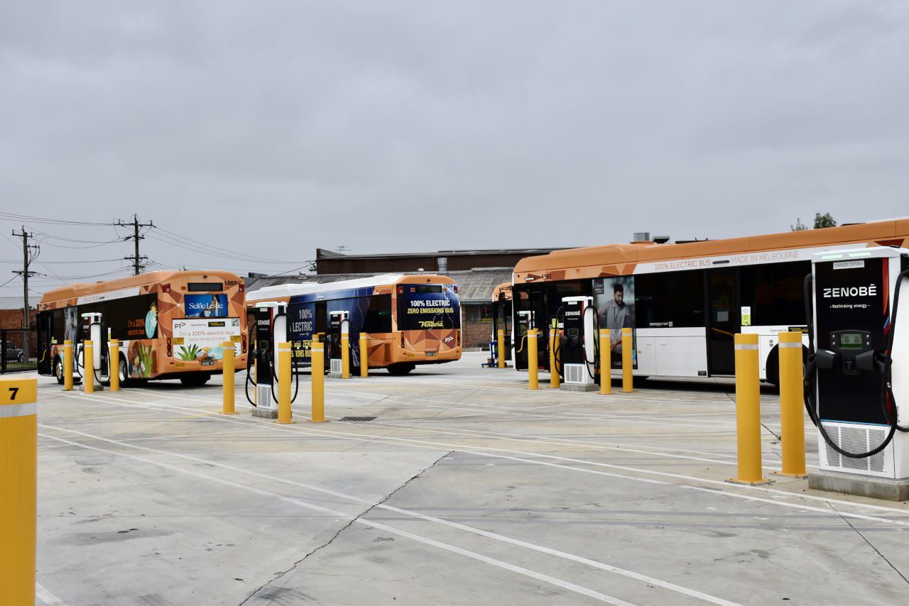 Victoria debuts first all-electric bus depot, with 14 dual fast ...