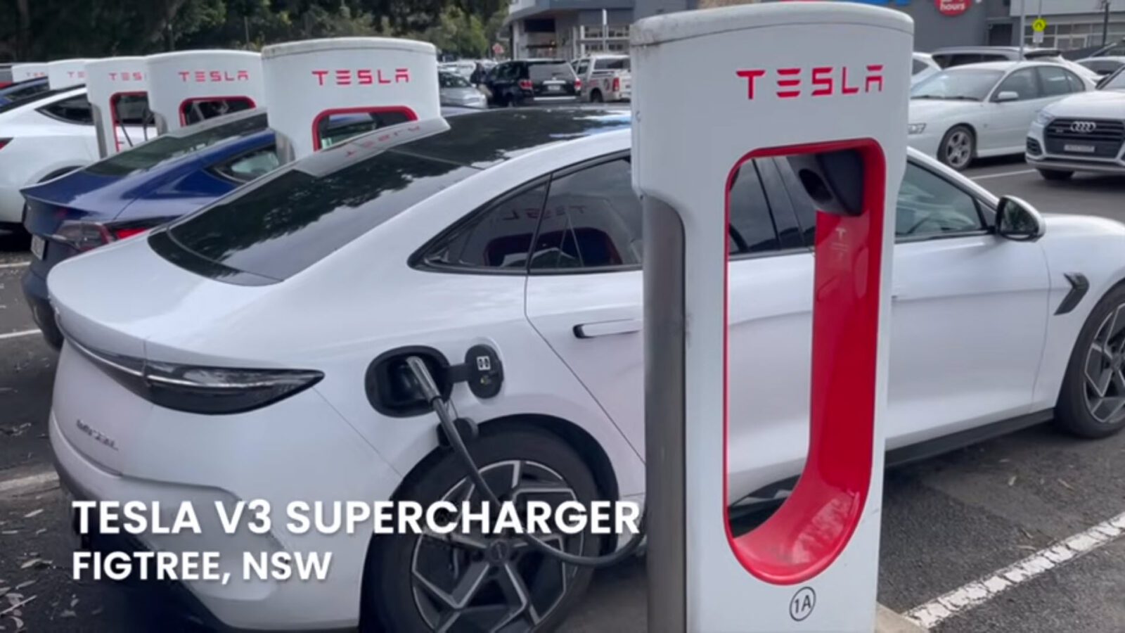 BYD Seal successfully charges at Tesla V3 and V4 superchargers