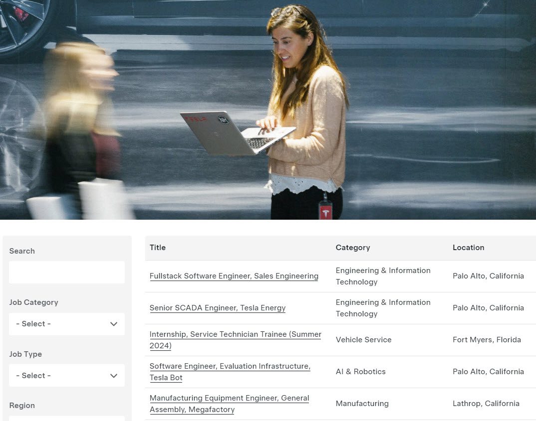 Tesla hiring spree begins as used Model 3 prices drop below $35,000