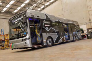 First electric buses begin operating in Perth’s suburban network