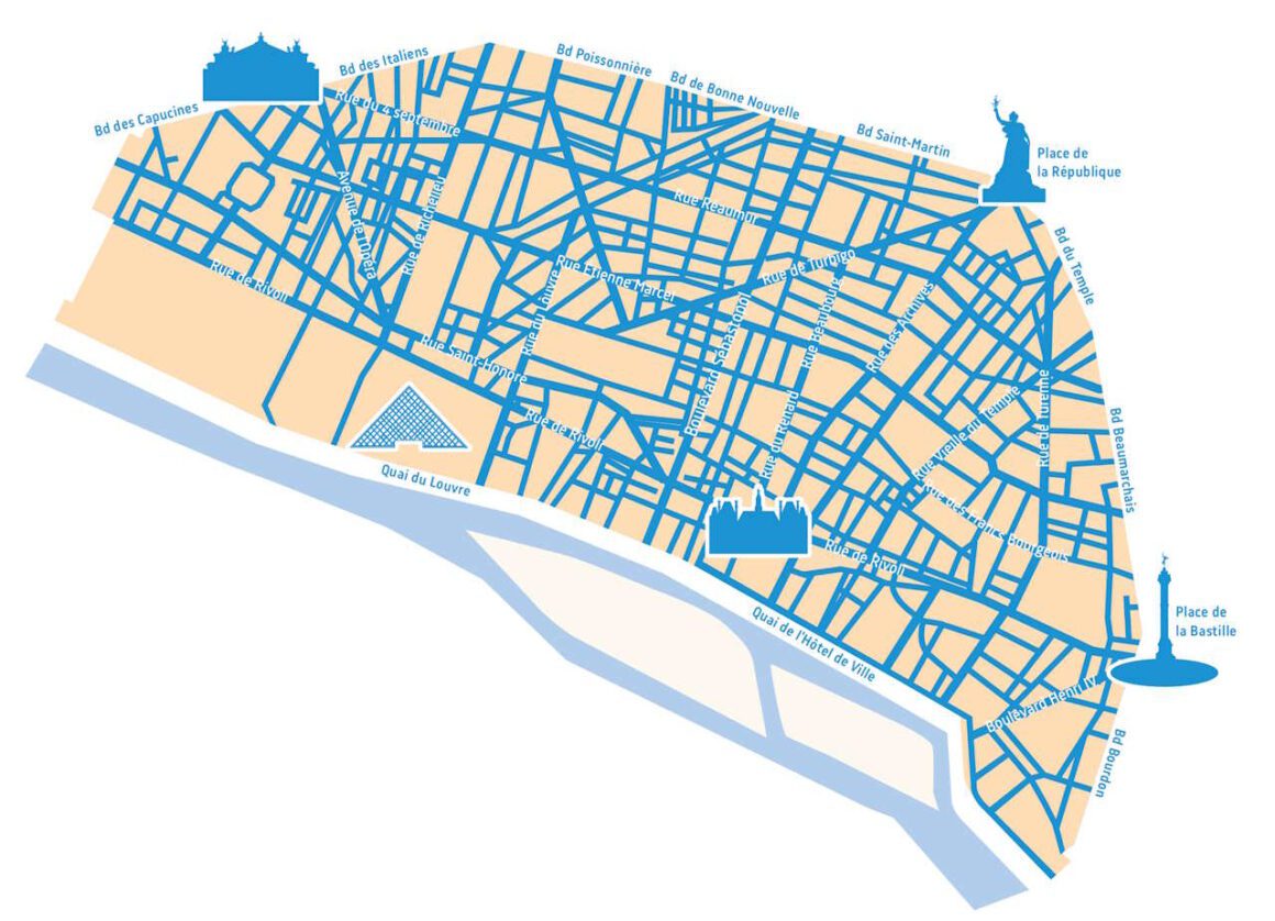 Paris bans transit traffic in city centre, with new focus on bicycles ...