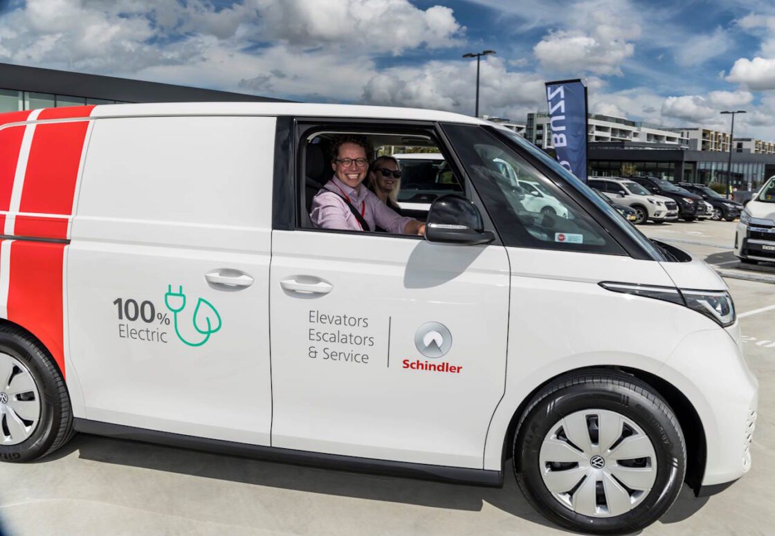 Fleet of five ID. Buzz Cargo electric vans arrive at Australian ...