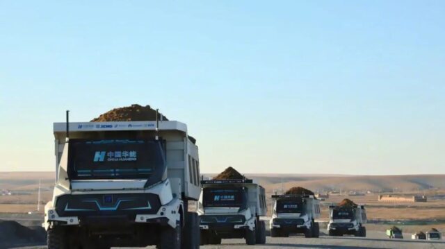100 autonomous electric trucks begin work in giant Mongolia mine
