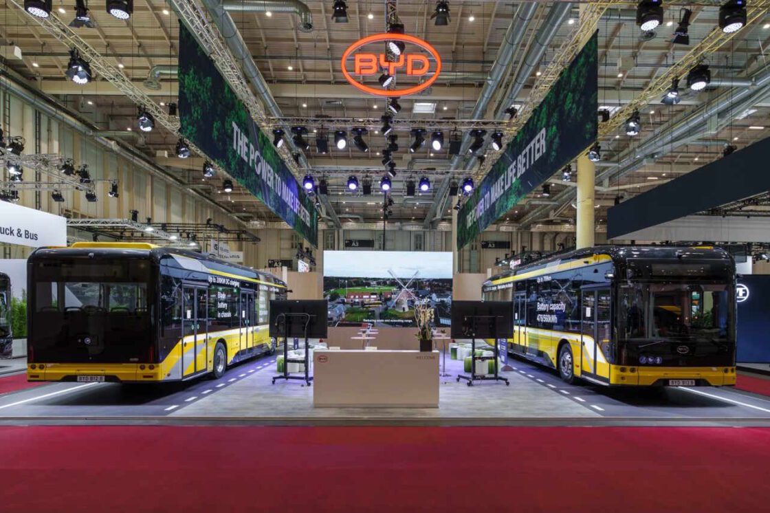 BYD debuts electric bus with 700 kms range in Europe