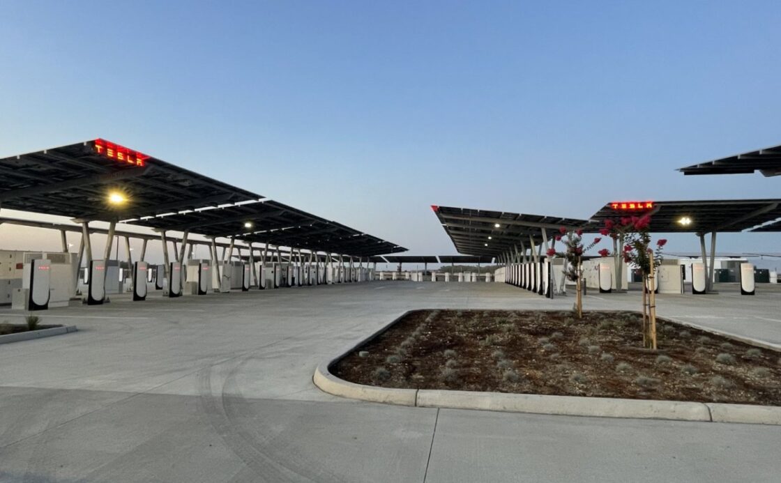 Tesla opens its first 500 kW supercharger site, doubling power
