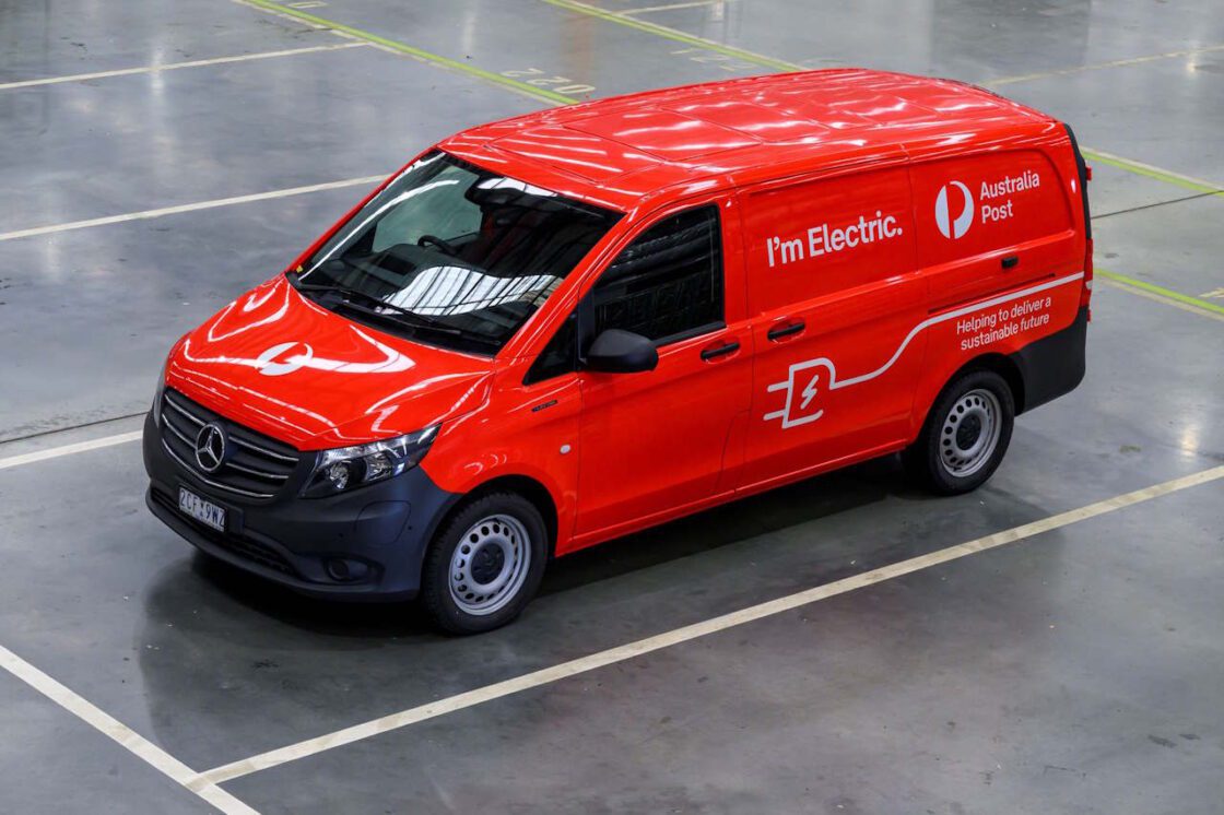 Australia Post adds 36 new electric vans into delivery network