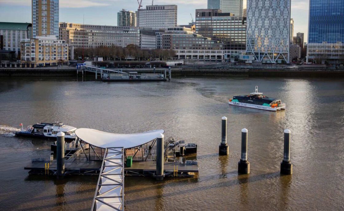 UK’s first fully electric zero-emissions ferry sets sail on the Thames